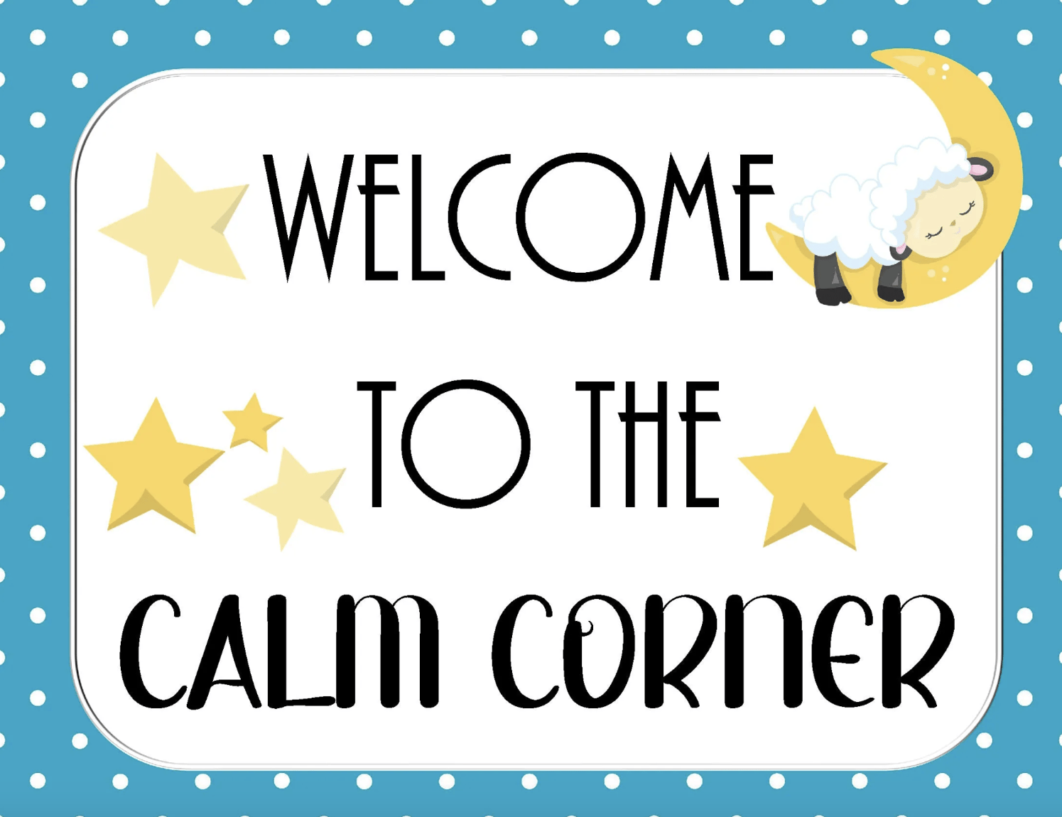 Creating a Calm Down Corner in Your Preschool Classroom