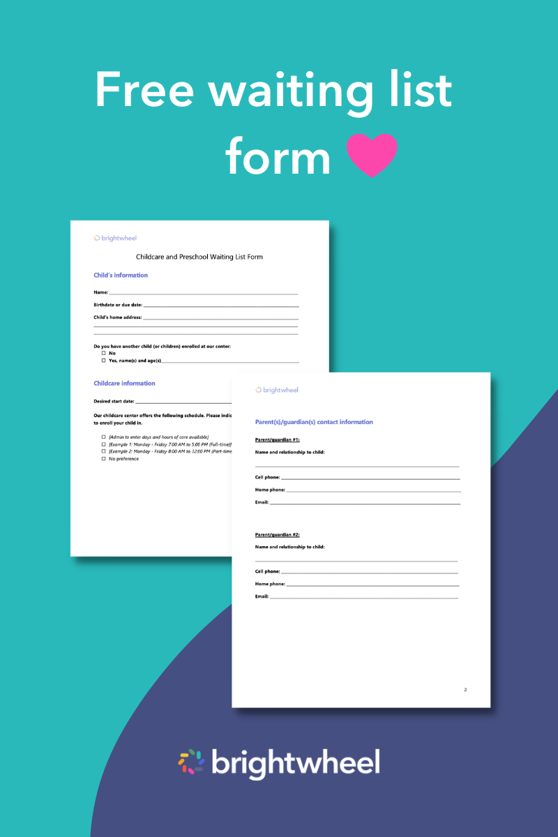 6 Childcare Forms to Run a Successful Daycare Center (+ Free Templates)